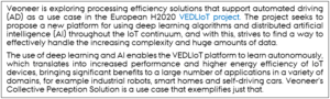 Veoneer – Next Generation IoT
